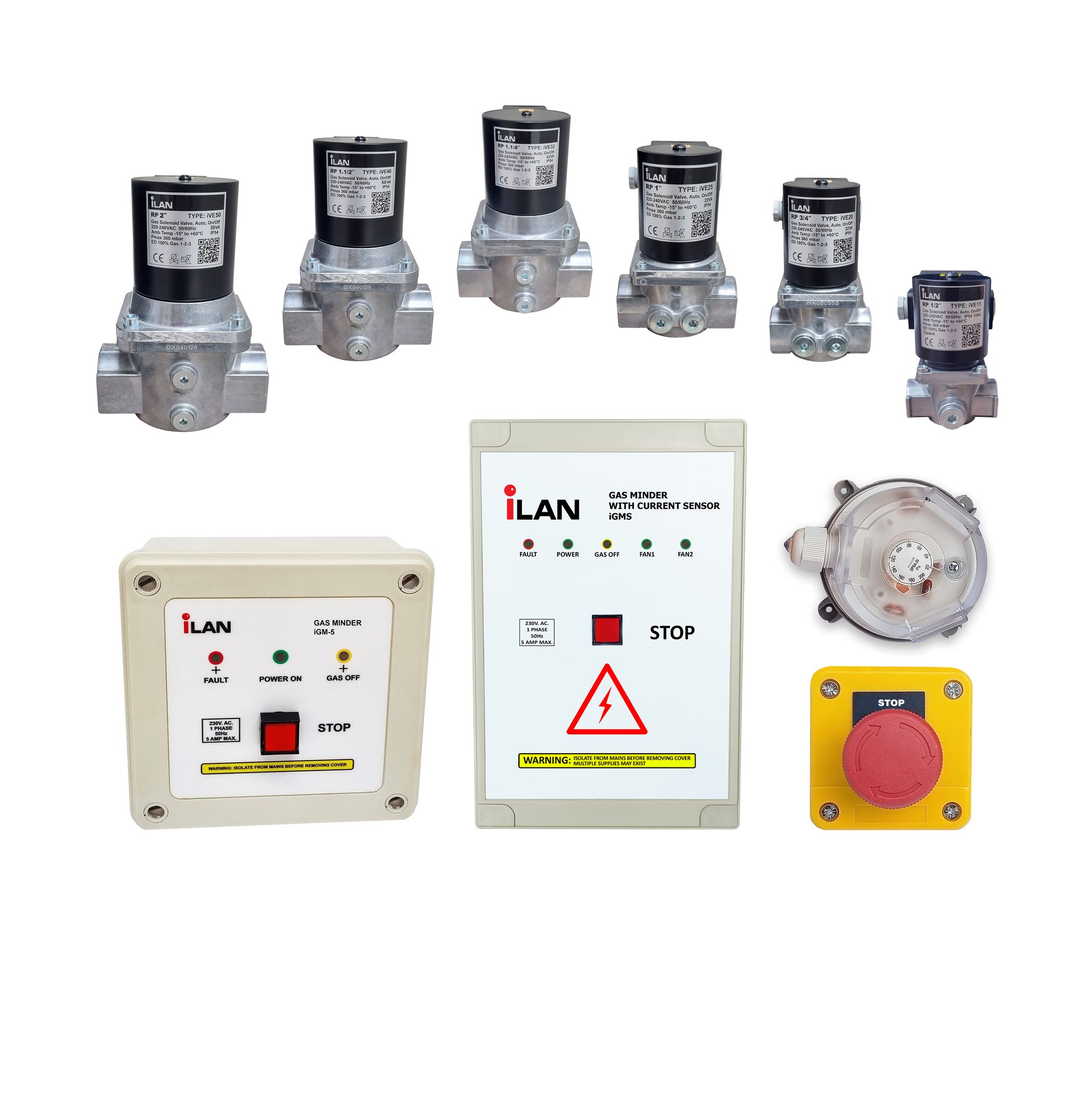 iLAN Electronics | Gas Interlock Systems, Solenoid Valves & Controller